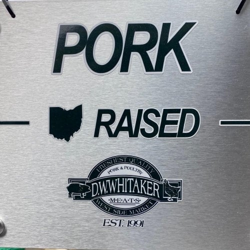 D.W. Whitaker Meats at the West Side Market